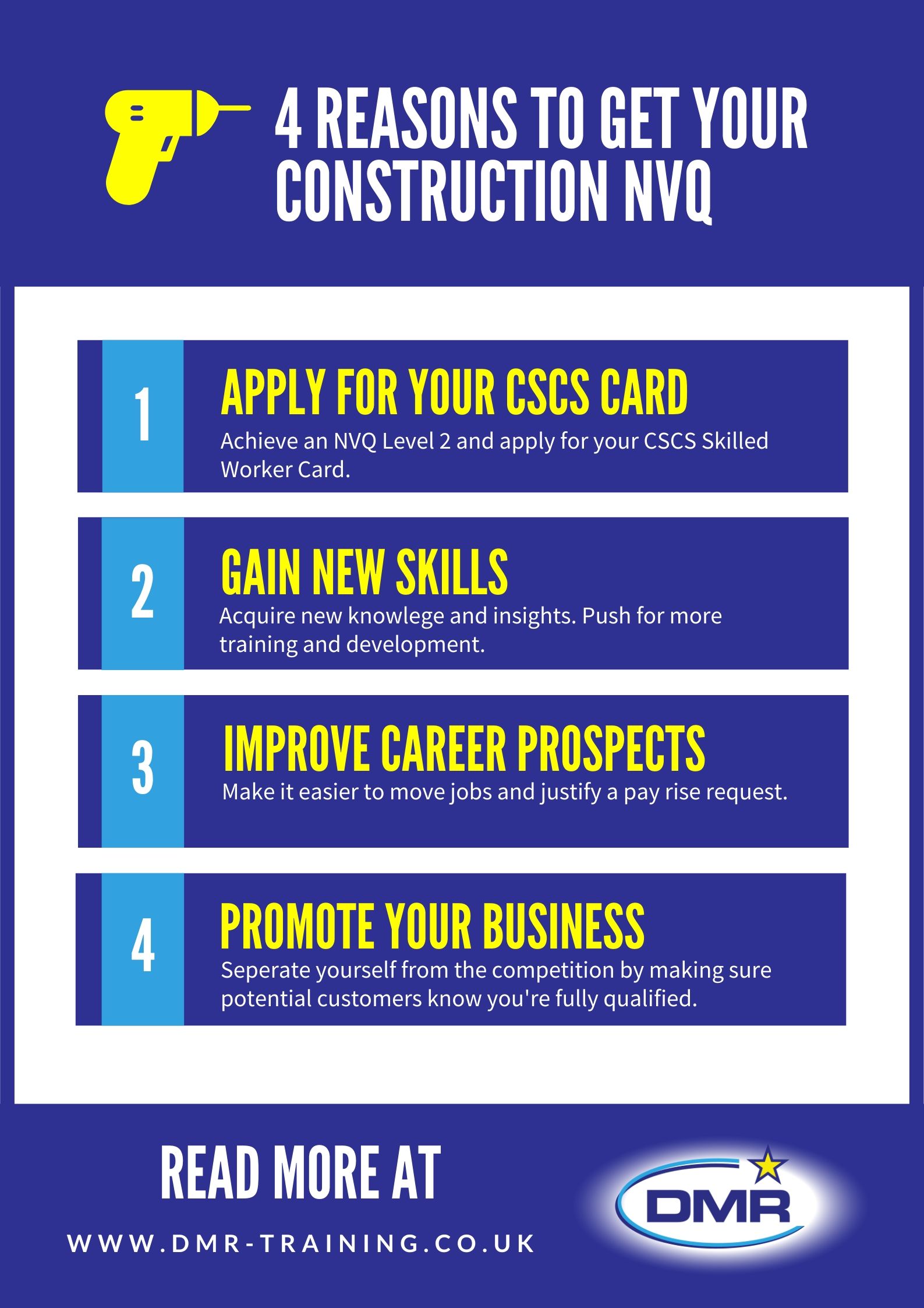 Why Should You Do An NVQ? - DMR Training