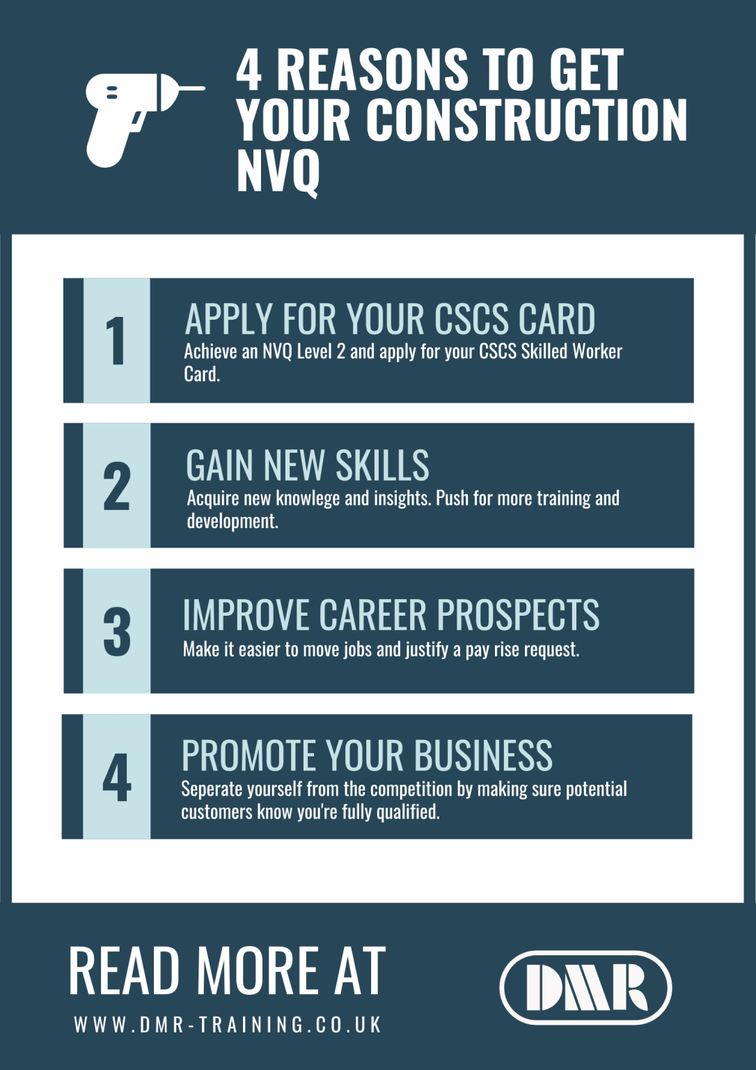 Why You Should Do An NVQ | DMR Training